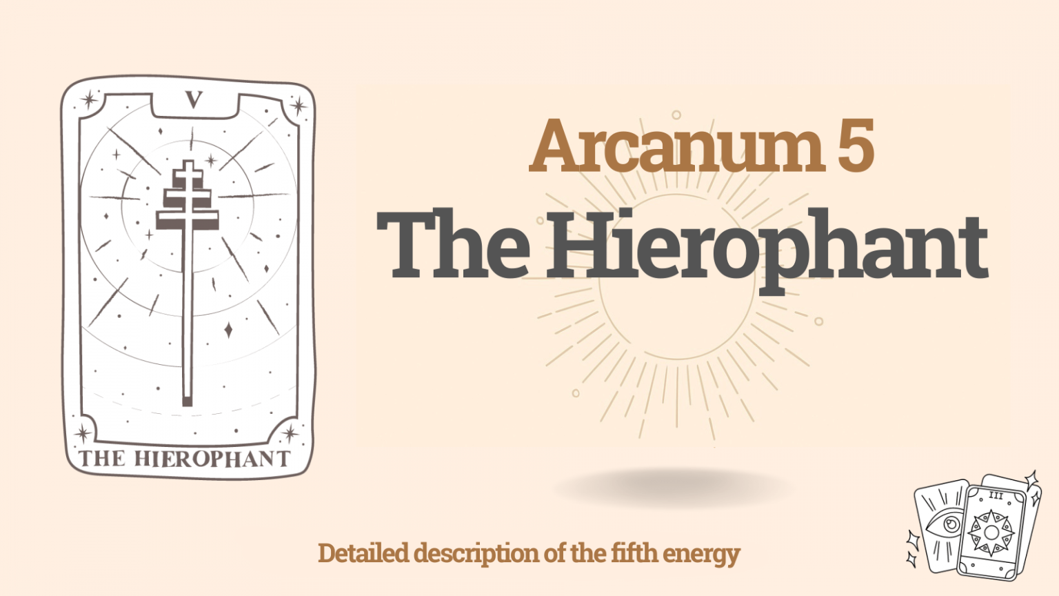 Fifth Arcanum in the Destiny Matrix: 5 Code of Destiny – The Hierophant ...